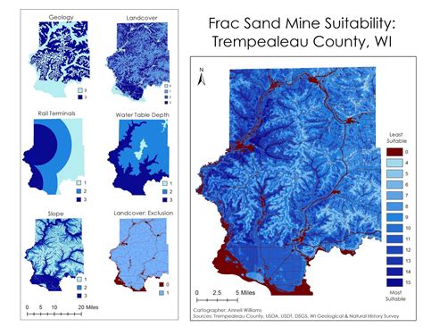Anneli Williams Geography 335 And 337 Gis Coursework