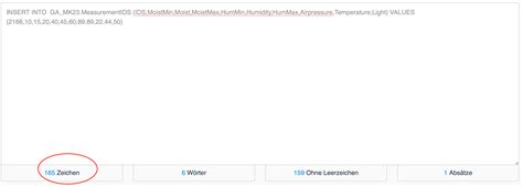 Sql Quert Wird Nicht Augeführt Deutsch Arduino Forum