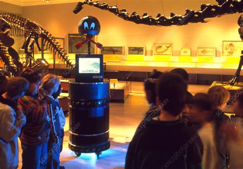 Museum Guide Robot Stock Image T250 0429 Science Photo Library