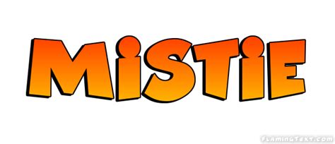 Mistie Logo Free Name Design Tool Von Flaming Text