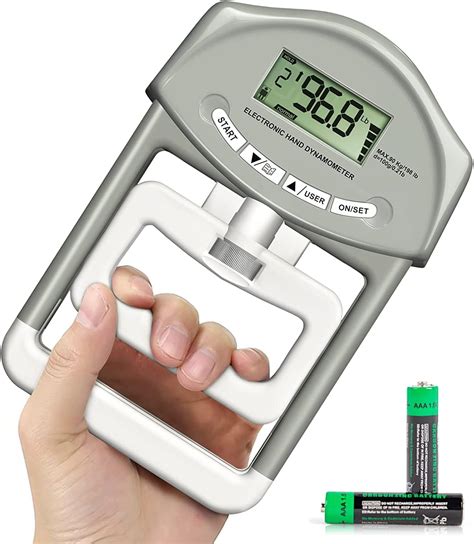 Buy Grip Strength Tester Digital Dynamometer 198 Lbs Maximum