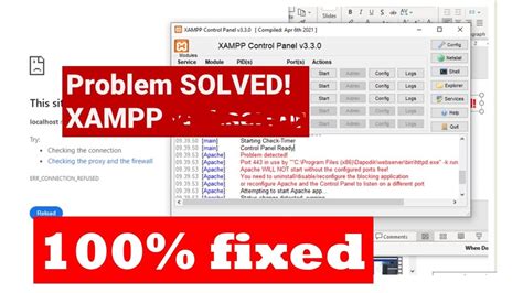 how to fix xampp if it s not working port 443 in use youtube