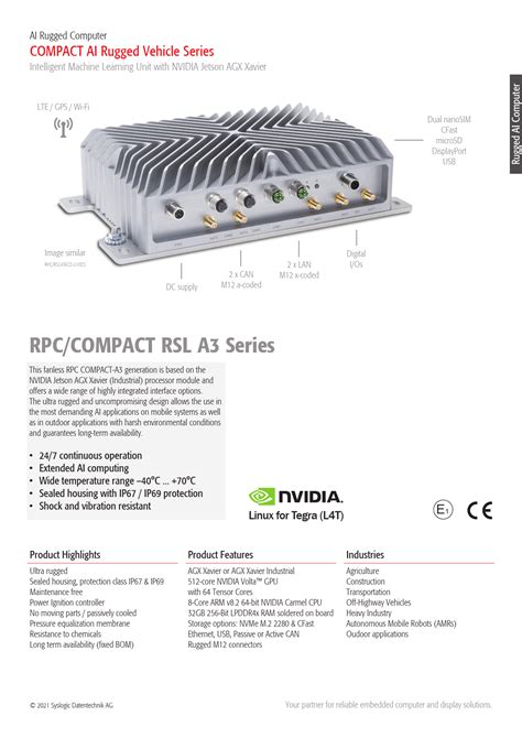 Nvidia Jetson Agx Xavier Industrial