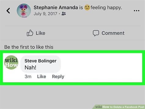 4 Ways To Delete A Facebook Post Wikihow