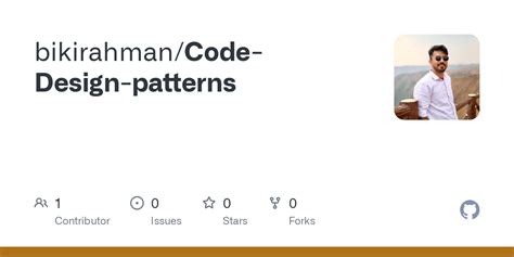 Github Bikirahmancode Design Patterns