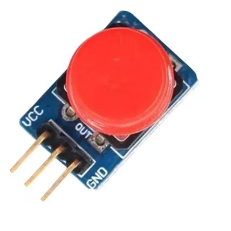 10 X Módulo Botão Push Button 12mm Com Capa 3 Pinos Arduino Código
