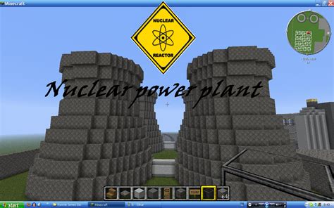 Minecraft Nuclear Reactor Build