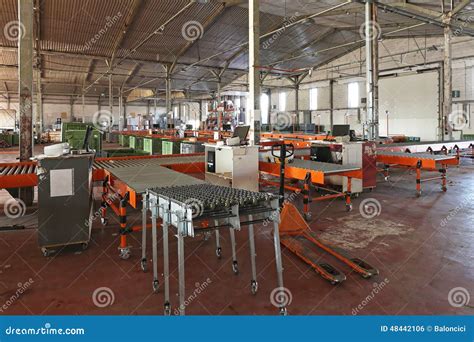 Sorting Warehouse Stock Photo Image Of Sorting System 48442106