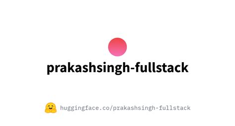 Prakashsingh Fullstack Prakash Singh