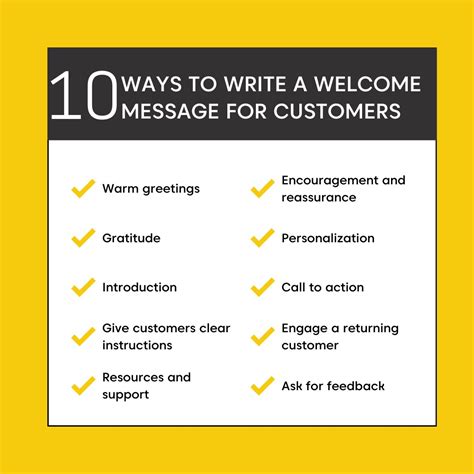 10 Best Welcome Messages For Customers Examples And Templates