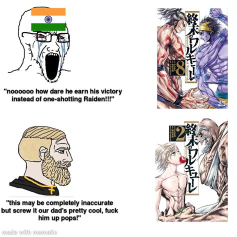 Trending Opinion Raiden Would Have Won If He Had Left The Orgy For After The Fight R