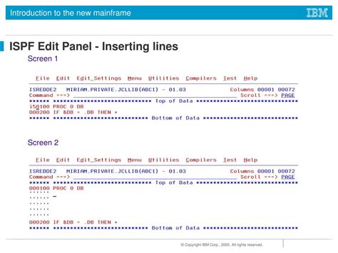 ppt chapter 3 interactive facilities of z os tso e ispf and unix powerpoint presentation