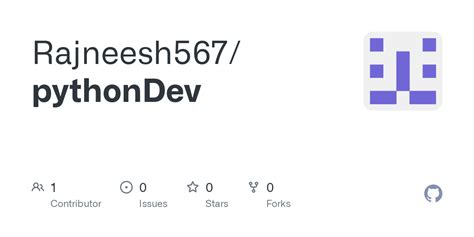 github rajneesh567 pythondev