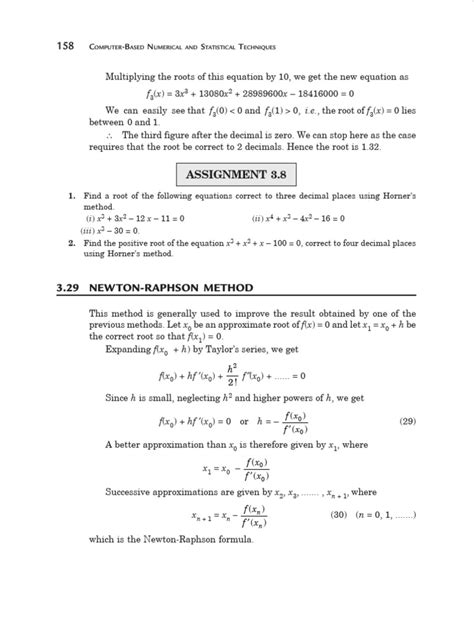 newton raphson method pdf