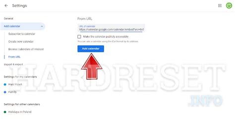 How To Add Calendar To Google Calendar By HardReset Info