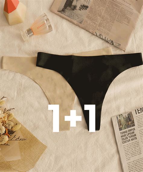 [1 1할인 핫바디보장] 당일출발 자국없는 노라인 티팬티 심리스 무봉제 레깅스 이너 속옷 비키니 란제리 리본 스트랩 레이스