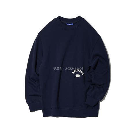 슬로우스테디클럽 네이더스 맨투맨 패션구매 어미새