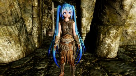 Additional Face Texture Anime Race All In One Page Downloads Skyrim Non