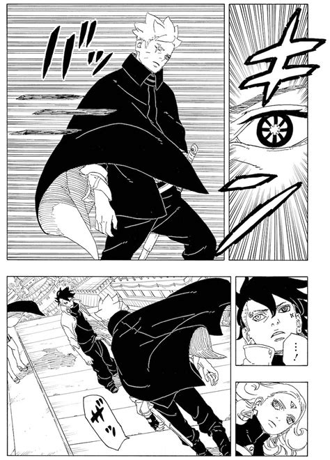 On Shelves Soon Take A Peek At A Page From Chapter 9 Of Boruto Two Blue Vortex Coming In