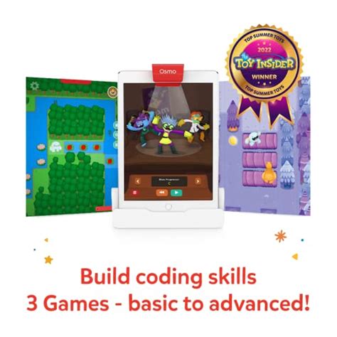 Osmo Coding Starter Kit For Ipad 3 Educational Learning Games