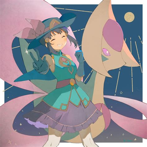 Dawn Cresselia And Dawn Pokemon And More Drawn By Erua Eru Danbooru