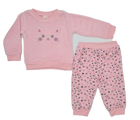 חליפת תינוקות פוטר ופרווה עליונה ורודה 100 כותנה