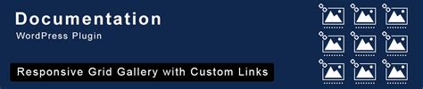 Wordpress Plugin Responsive Grid Gallery With Custom Links Gallery