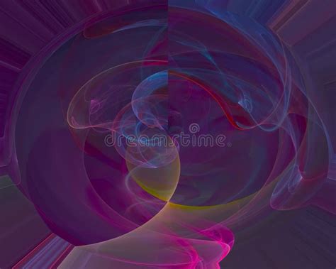 Abstract Fractal Colorful Style Science Creative Swirl Dynamic Vibrant Backdrop Graphic Curl