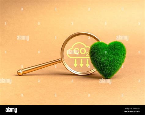 Environmental Sustainability Net Zero Carbon Dioxide Reduction Concept