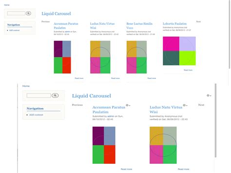 Views Slideshow Liquid Carousel