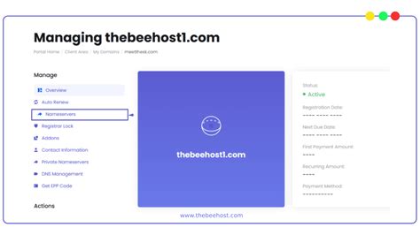 Update Nameservers In Domain Thebeehost Knowledge Base