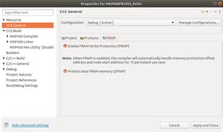 MSP430FR2675 How To Enable Printf Output To Console In CCS 10 MSP Low Power Microcontroller
