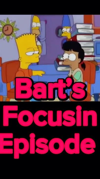 Great Simpsons Moments Bart Starts Teaching On Focusin Classic