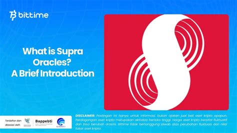 What Is Supra Oracles A Brief Introduction