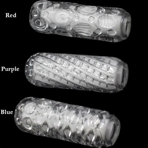 Jelly Male Masturbator Penis Sleeve Stroker Pocket Pussy Stroker Sex