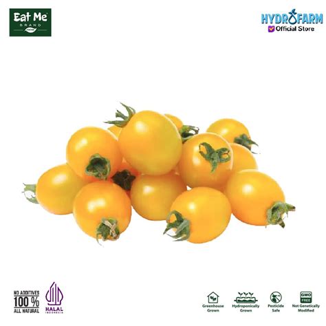 Jual Eat Me Brand Tomat Cherry Kuning Hidroponik Kg Shopee Indonesia