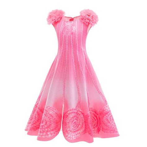 Good Witch Costume Dress For Girls Halloween Cosplay Outfits Flower