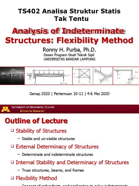 Indeterminate Structures Flexibility Method Pdf