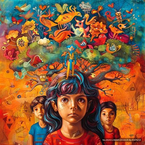 Ai创作图想象装饰画 超现实主义画作 想象力世界 梦想装饰画 幻想装饰画 奇幻立体画 魔幻装饰画 超现实画作 独特个性创新插画插图 3d世博