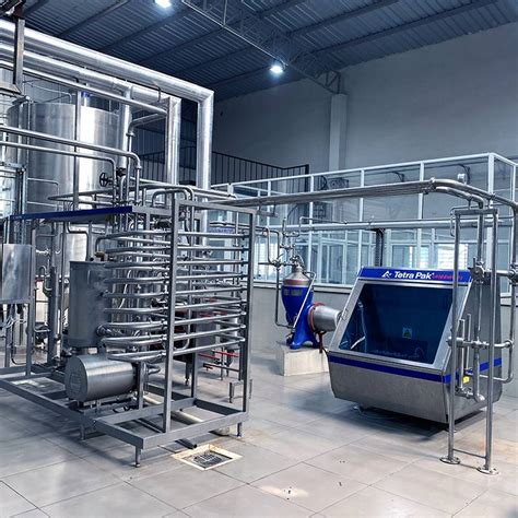 Large Scale Milk Processing Plant Eskimo Refrigeration Industries