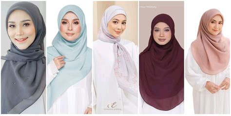 5 Tudung Bawal Terbaik Dan Murah 2023