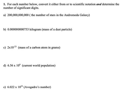 For Each Number Below Convert It Either From Or Chegg Com