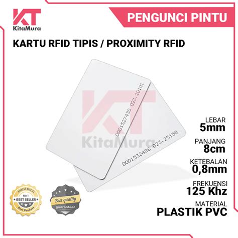 Jual Kartu Rfid Proximity Kartu Rfid Tipis 125 Khz Proximity Shopee Indonesia