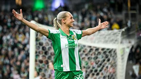 Fotboll Ellen Wangerheim Sköt Cupguldet Till Hammarby Svt Sport