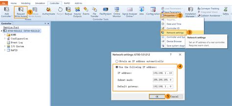 Set Up Standard Interface Communication With Abb Robotware 6