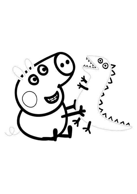 Раскраски Картинки свинка Пеппа печатаем или раскрашиваем онлайн Онлайн раскраски Онлайн