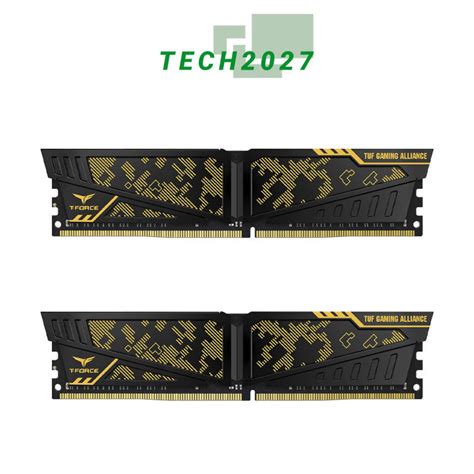 Teamgroup T Force Vulcan Tuf Gaming Alliance Ddr4 32gb Kit 2x16gb