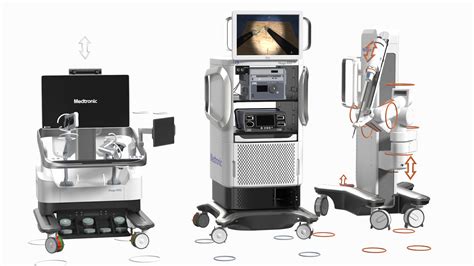 3d Soft Tissue Surgical Robot Medtronic Rigged Model 3d Molier International