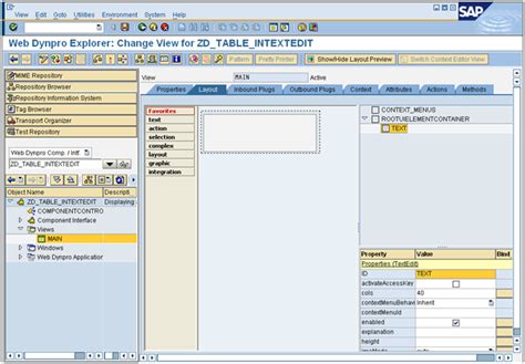 Displaying An Internal Table Contents Into Textedit Ui Element In Webdynpro Using Stringtable