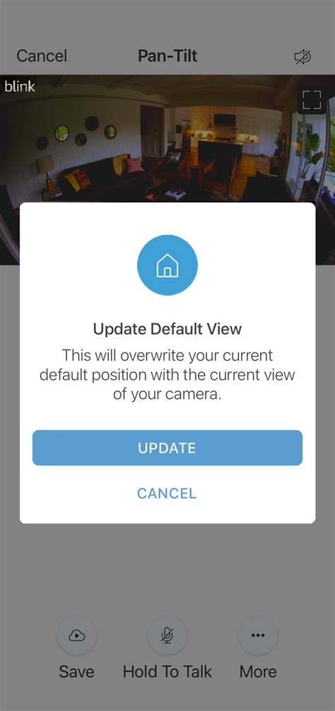 Pan Tilt Features And Controls Blink Support
